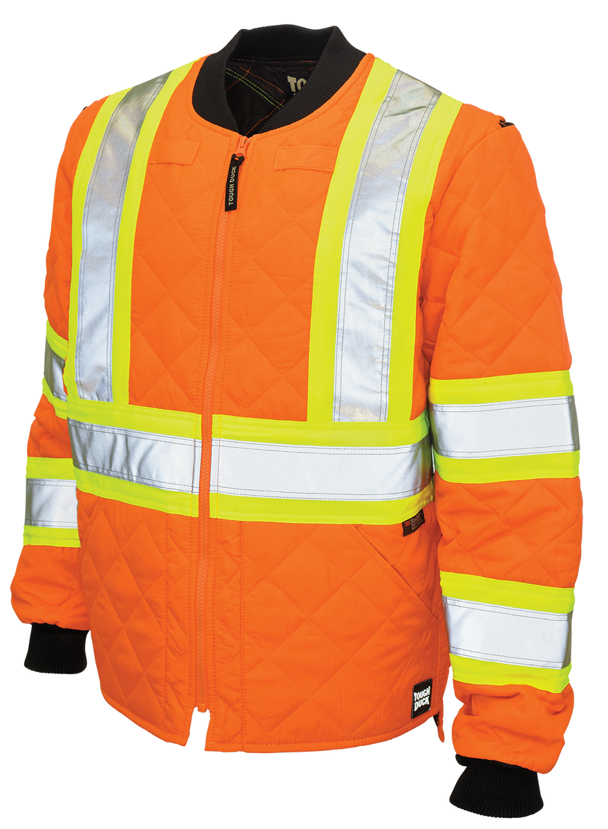 Quilted Safety Freezer Jacket By Tough Duck - Style S432 – Canadian ...