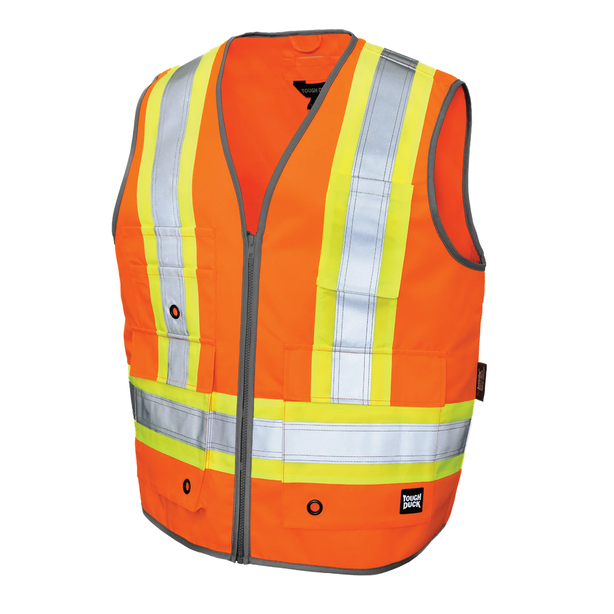Poly Twill Deluxe Safety Vest by Tough Duck - Style SV12 – Canadian ...