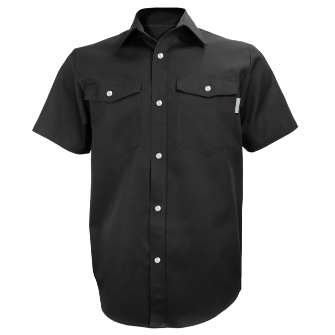 Short Sleeve Work Shirt with Snaps by GATTS Workwear - Style 650S ...